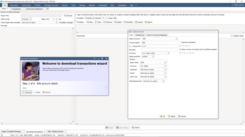 Data Aggregation provides a picture of wealth across all client assets