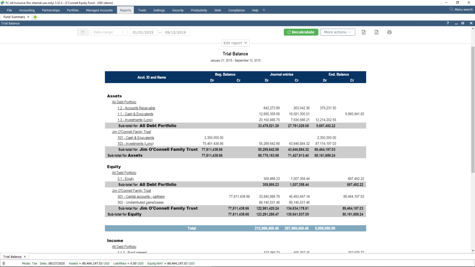 Flexible Family Office Reporting Software, Customized to Your Needs